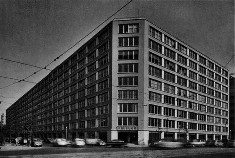 再発見、杉山雅則が残した建築の美学06：次代へ継承された東洋一のマンモスビル「大手町ビルヂング」（1958年） | BUNGA NET