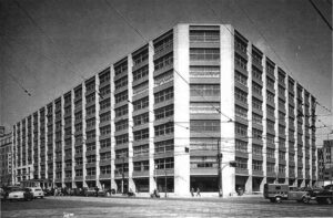 再発見、杉山雅則が残した建築の美学06：次代へ継承された東洋一のマンモスビル「大手町ビルヂング」（1958年） | BUNGA NET